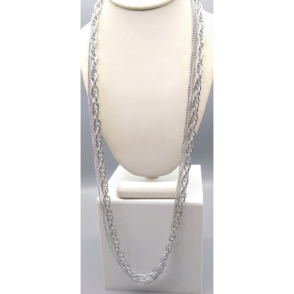 Hong Kong | Jewelry | Vintage Multi Strand Eloxal Necklace Messy Mix Of ...
